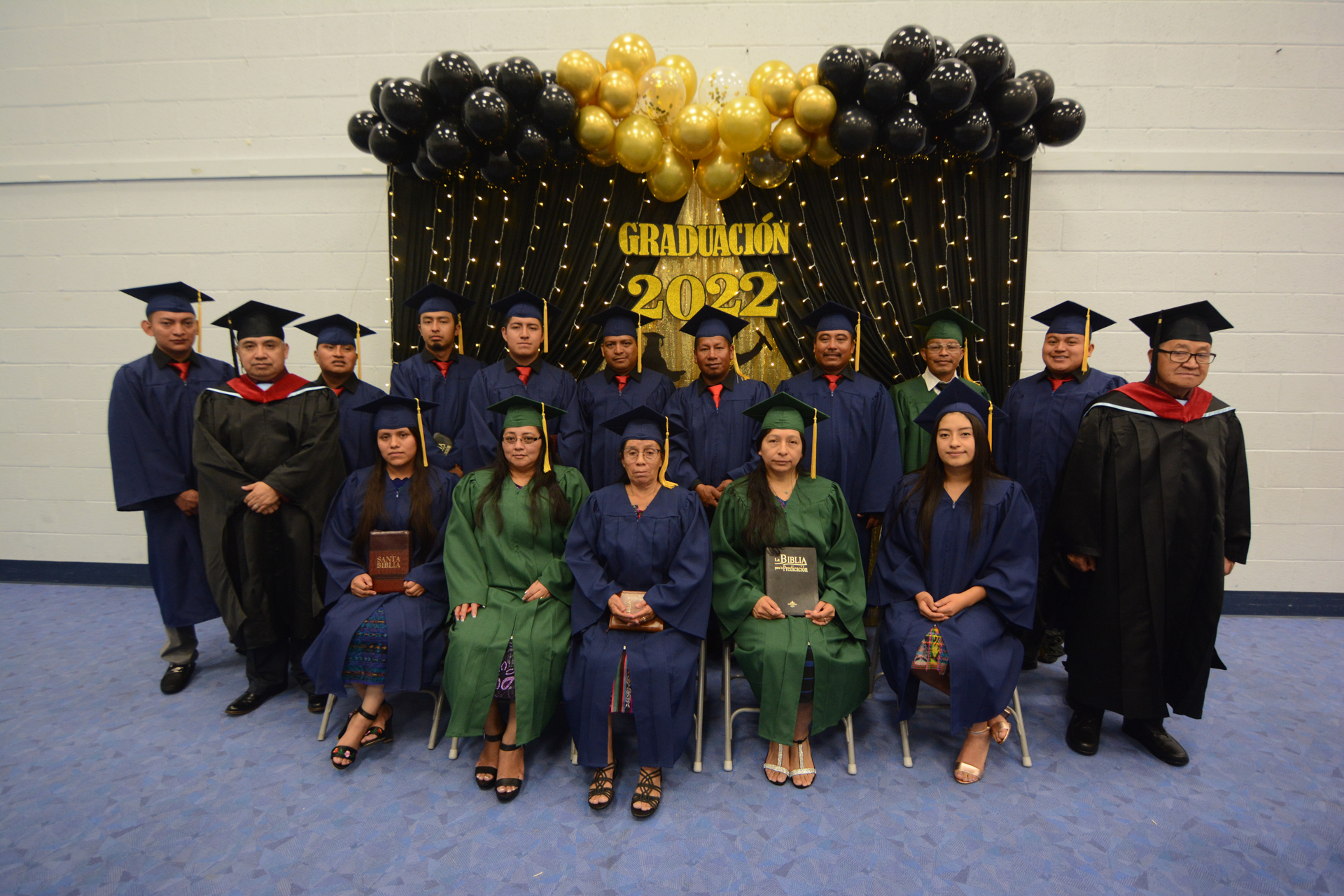 Celebrating Bible school graduates